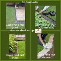 Gazon met strakke rand – De grasdokter| Tips voor een mooi gazon
